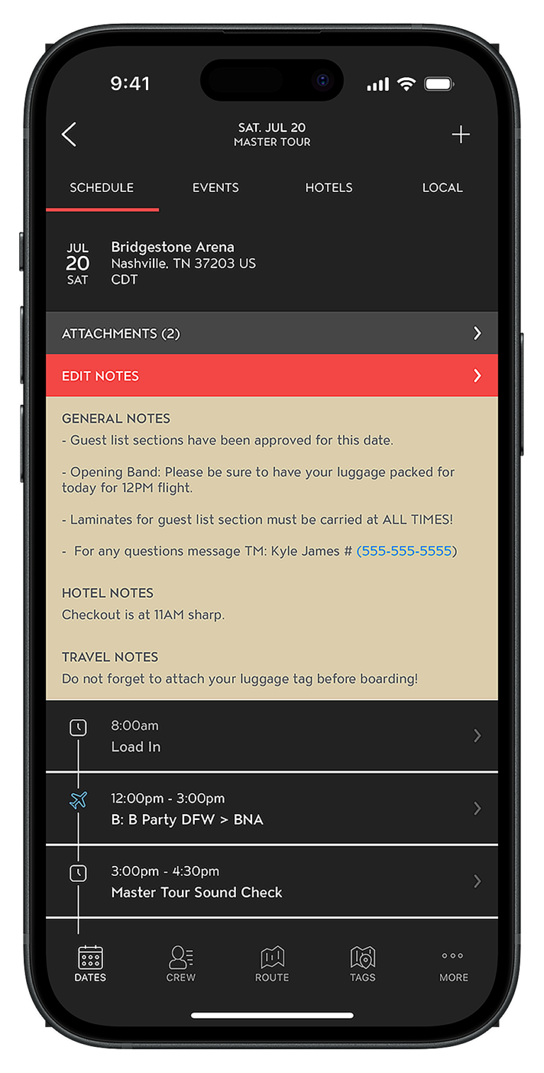 Professional Tour Management Solutions Pricing